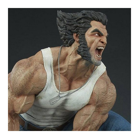 Wolverine Statue Logan Premium Format Sideshow