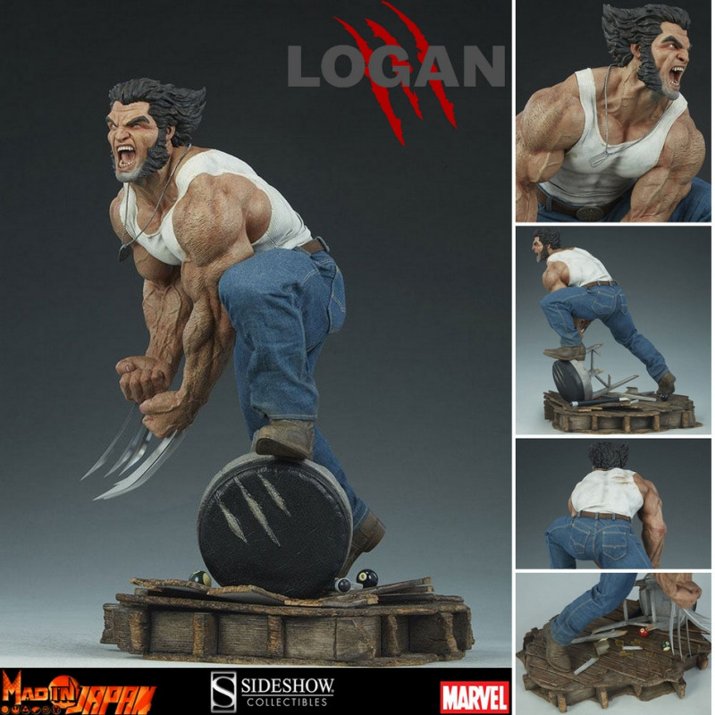 Wolverine Statue Logan Premium Format Sideshow