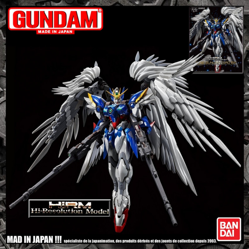 GUNDAM Hi-Resolution Model Wing Gundam Zero EW Bandai Gunpla