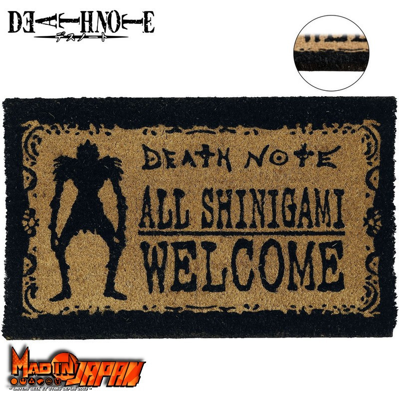 DEATH NOTE Paillasson All Shinigami Welcome Pyramid International