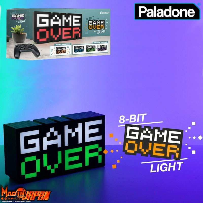 GAME OVER Lampe Veilleuse Icons Paladone