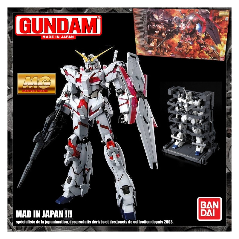 GUNDAM Master Grade Unicorn Gundam RX-0 Full Psycho-Frame Bandai Gunpla