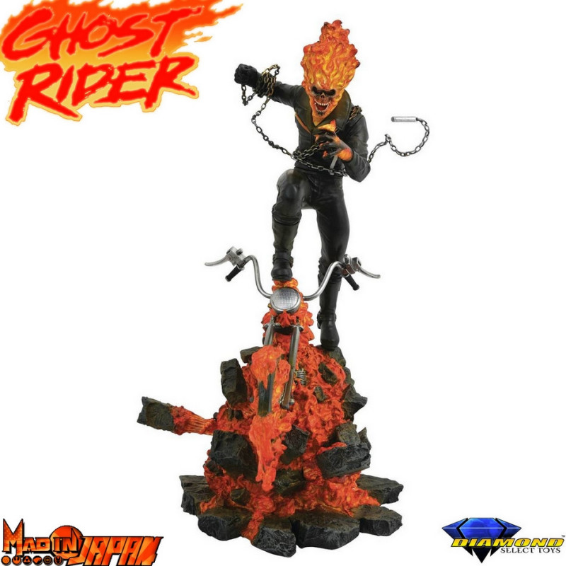 GHOST RIDER Statue Marvel Milestones Ghost Rider Diamond Select Toys