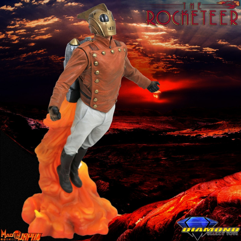 THE ROCKETEER Statue Gallery Rocketeer Diamond Select