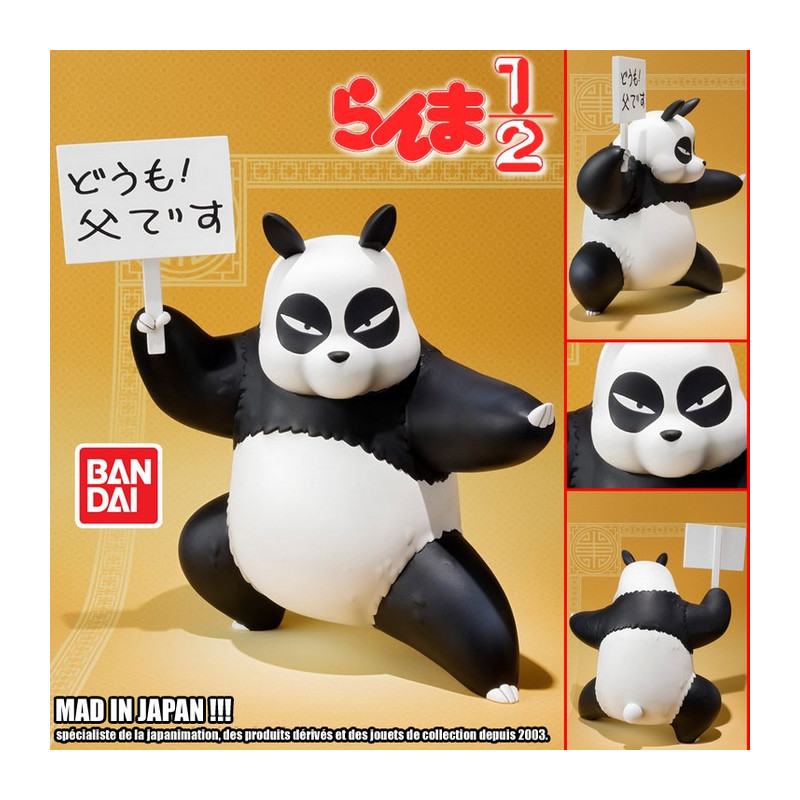 RANMA ½ figurine Genma Saotome Figuarts Zero Bandai