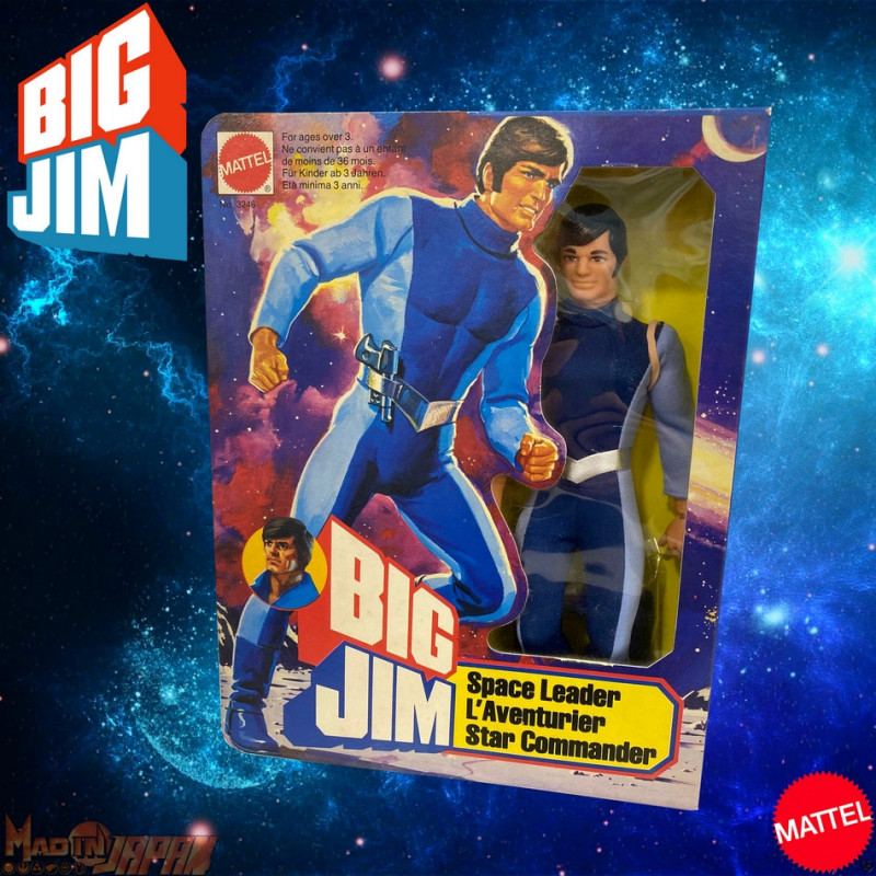BIG JIM Figurine Space Leader Mattel