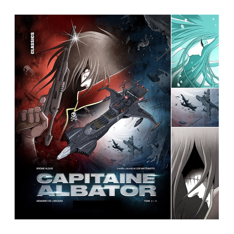 ALBATOR 78 : BD Capitaine Albator - Mémoires de L'Arcadia - Tome 2