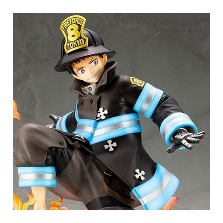 Fire Force Statue Shinra Kusakabe ARTFXJ Kotobukiya