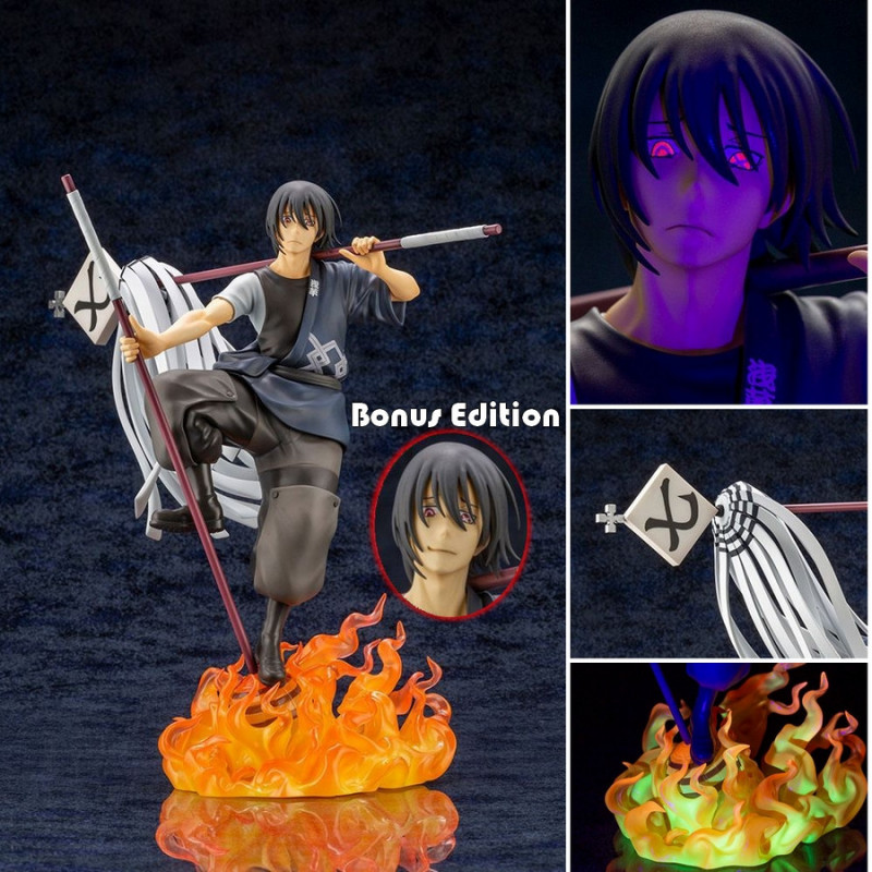 FIRE FORCE Statue Shinmon Benimaru ARTFXJ Bonus Edition Kotobukiya
