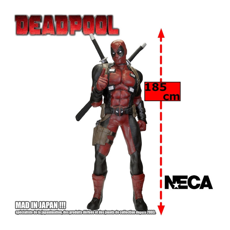 DEADPOOL statue Life Size Neca 11