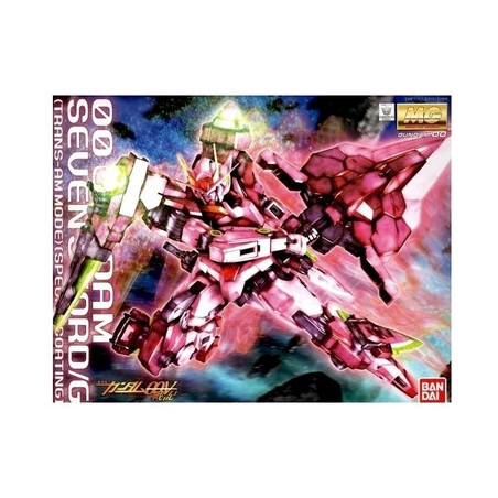 Master Grade 00 Gundam Seven SwordG Trans-Am Bandai Gunpla