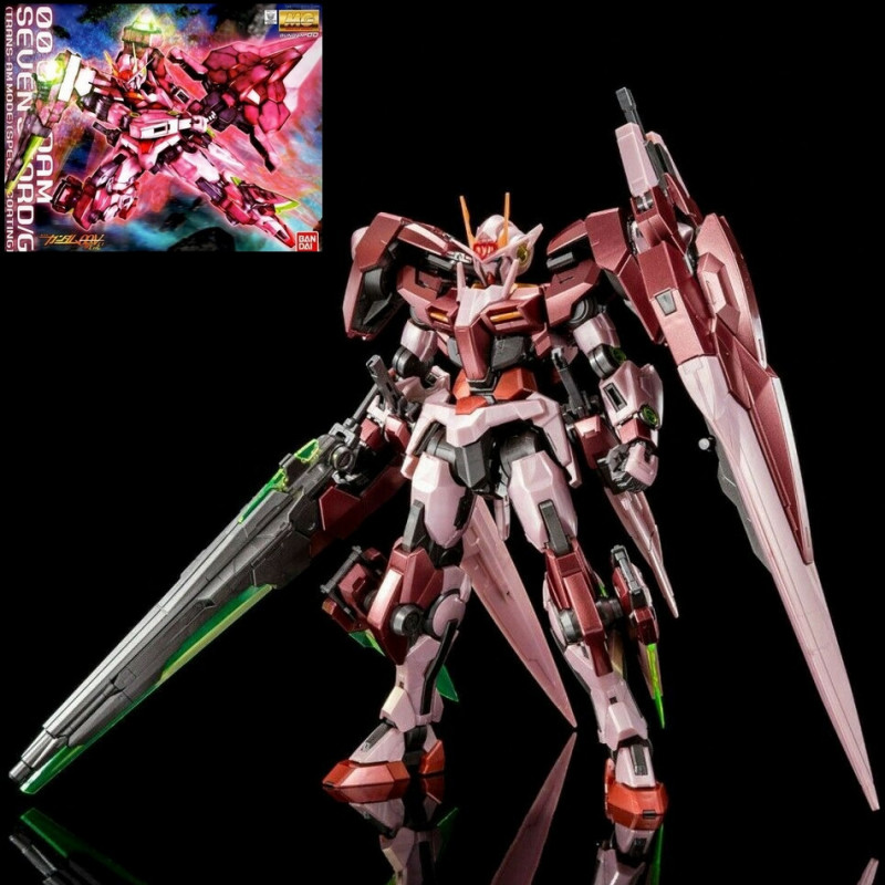 Master Grade 00 Gundam Seven SwordG Trans-Am Bandai Gunpla