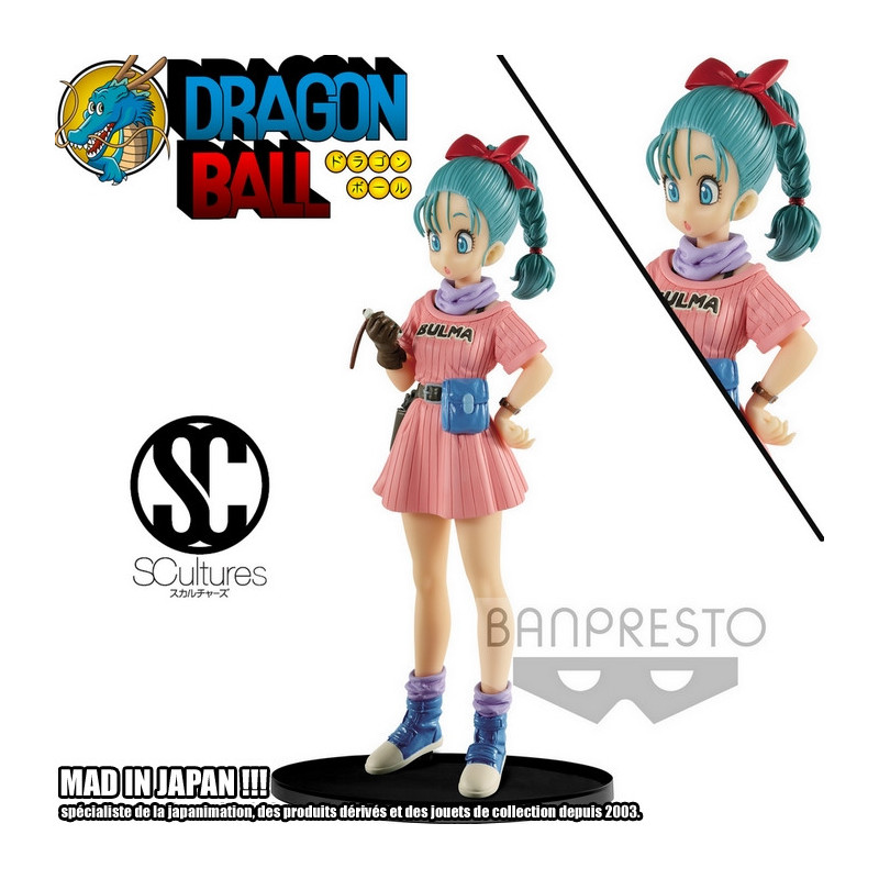 DRAGON BALL figurine Bulma SCultures Big Budoukai Banpresto