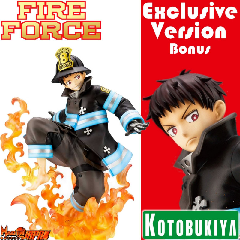 Fire Force Statue Shinra Kusakabe ARTFXJ Kotobukiya