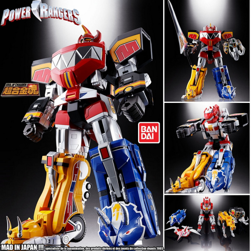 POWER RANGERS GX-72 Megazord Soul of Chogokin Bandai