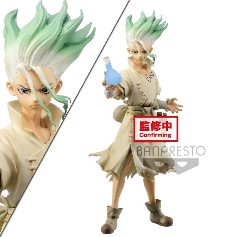 DR STONE Figurine Senku Ishigami Figure of Stone World Banpresto