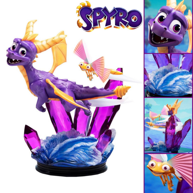 SPYRO Reignited Trilogy Statue Spyro & Sparx F4F