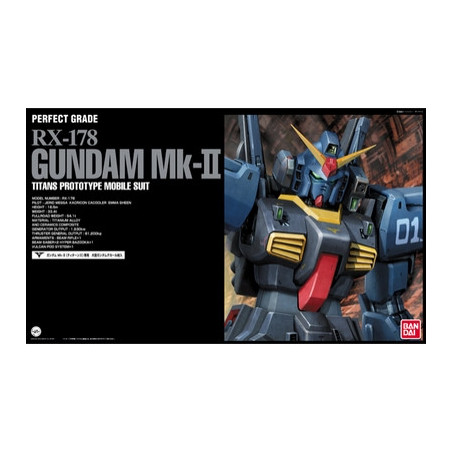 GUNDAM Perfect Grade RX-178 Gundam MK-II Titans Bandai Gunpla